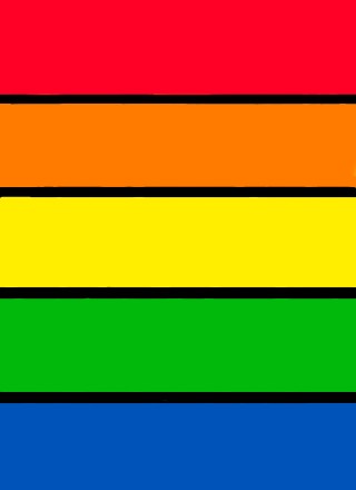 Colors Live - stripes of different colors by Picmakr