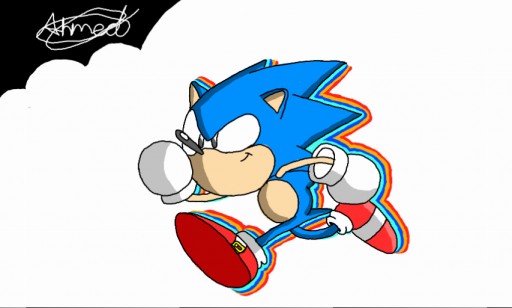 Colors Live - Another Toei Sonic drawing by Animagination_Draws