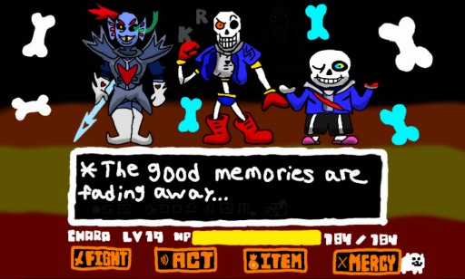 Colors Live - Undertale Disbelief Trio by Game-Guy99