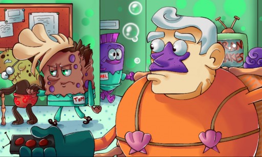 Colors Live - that sponge kid looks familiar by SHADOWBOOM