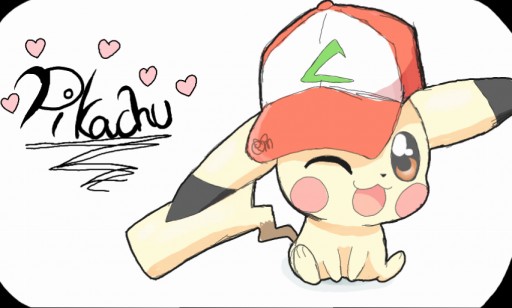 Colors Live - Ash hat Pikachu by ChibiMint