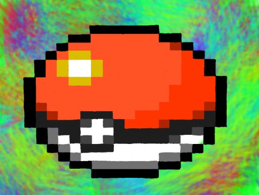 Colors Live - Pixel Poke'ball by kfrey498