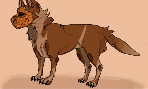 Colors Live - dragon doggo by Vsdog1999