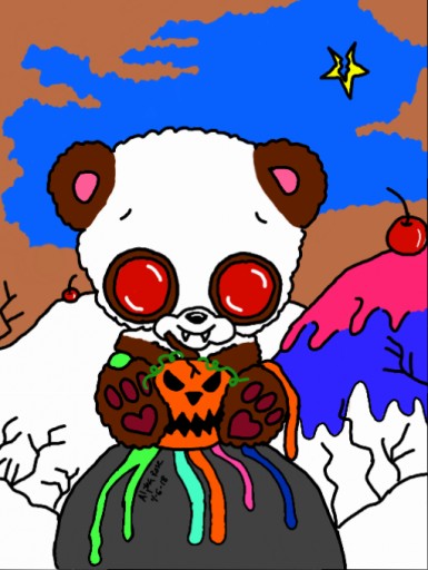 Colors Live - Creepy Panda. by Rosebud228