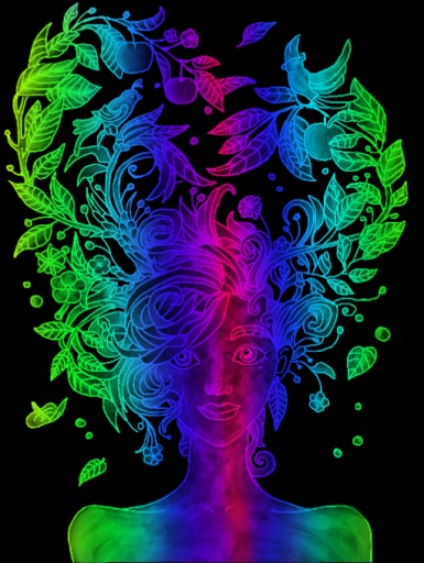 Colors Live - nature lady by IainMcL