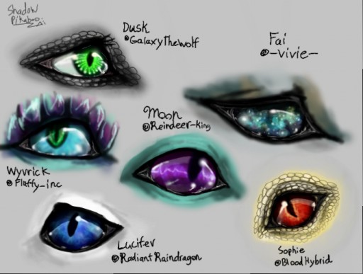 Colors Live - Dragon eyesss by DarkPikaboo