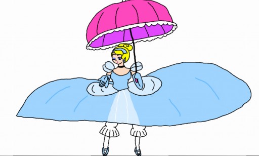 Colors Live - Paraskirt Disney Parks Cinderella by Aquateen510