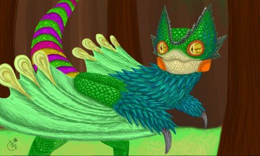 Colors Live - Pukei-Pukei - Monster Hunter World by Zecret