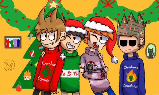 Colors Live - An Eddsworld Christmas by TaterTotBaby