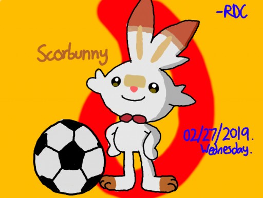 Colors Live - Scorbunny by Fester1124