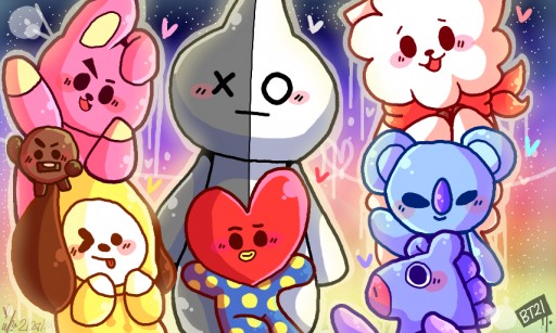 Colors Live - BT21 by pipimi-chan