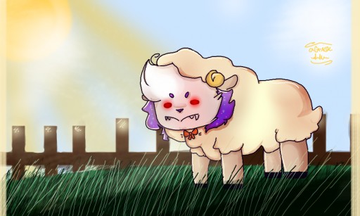 Colors Live - Demon Sheep by actionshark