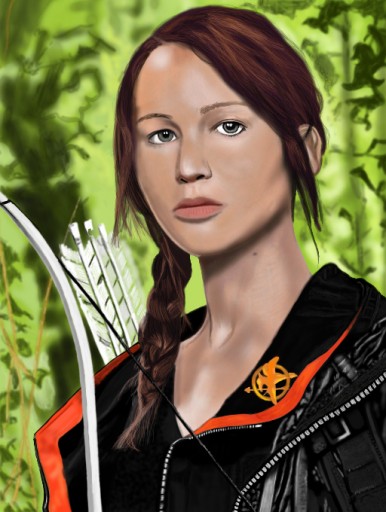 Colors Live - Katniss Everdeen (The Hunger Games) by MickyDuff