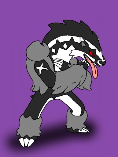 Colors Live - Galarian Obstagoon by Bonsai_Potted_Boy