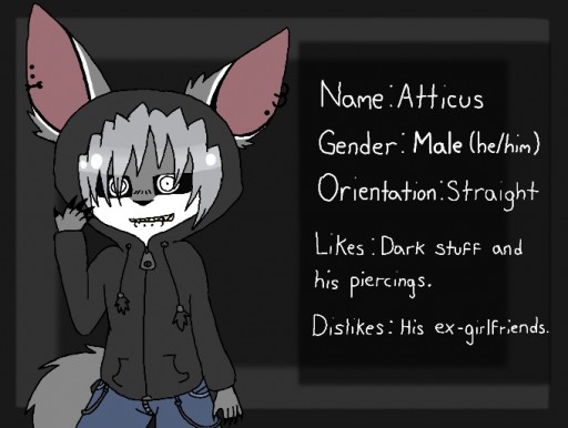 Colors Live - .Atticus . OC Ref. by Gaz--Chan