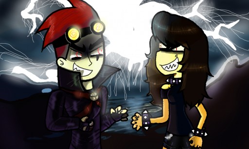 Colors Live - Evil Couple B) by DarknessHellPatt