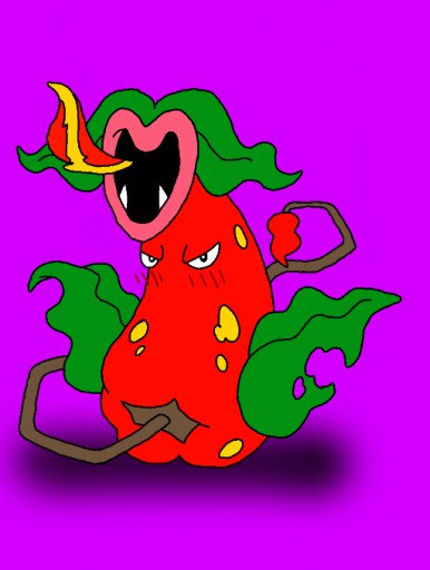 Colors Live - Alolan Victreebel 2 Pepper Form by Bonsai_Potted_Boy