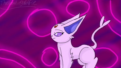 Colors Live - Espeon by TheHowlingWolfie