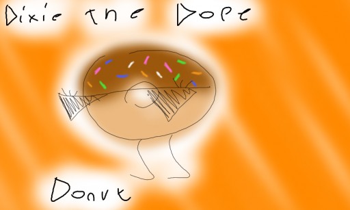 Colors Live - Dixie the dope donut by RaDFood5