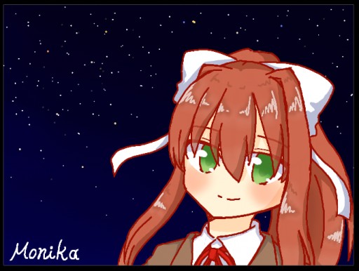 Colors Live - Monika by magical_girlR