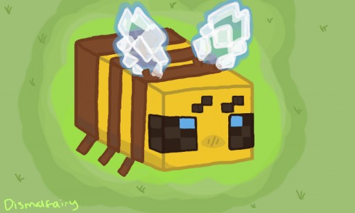 Colors Live - Minecraft Bee by DismalFairy