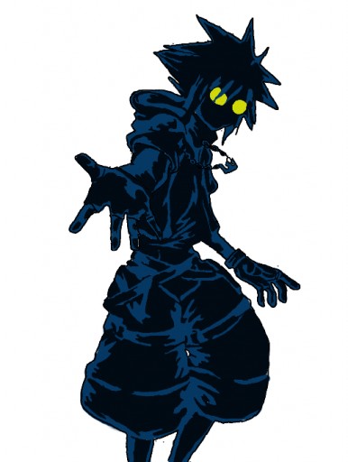 Kingdom Hearts Dark Sora