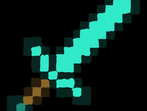 Colors Live - diamond sword by TheDubstepCoco