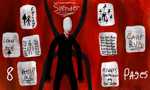 Colors Live - SLENDER MAN All 8 pages. by FARUKANPAUNCH