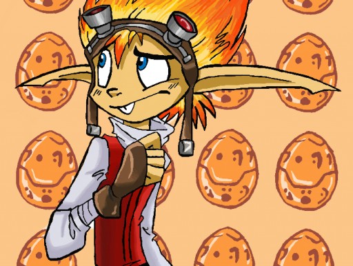 Colors Live - daxter human form by diamondchocobo1