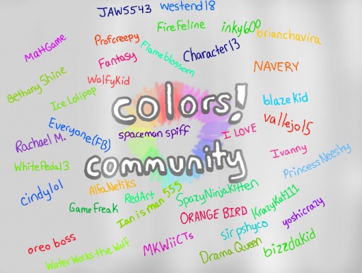 Colors Live - Colors! Community Wall by MattGame