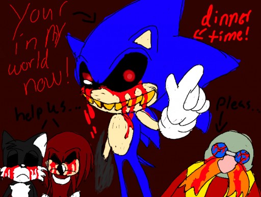 Colors Live - SONIC.EXE part 2 by doom5