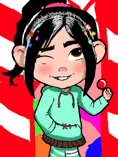 Colors Live - Vanellope Von Schweetz by shoopywhoop