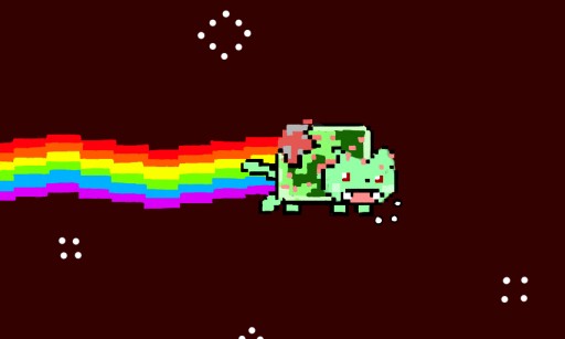 Colors Live - Zombie Nyan-cat by LUKEAL3X