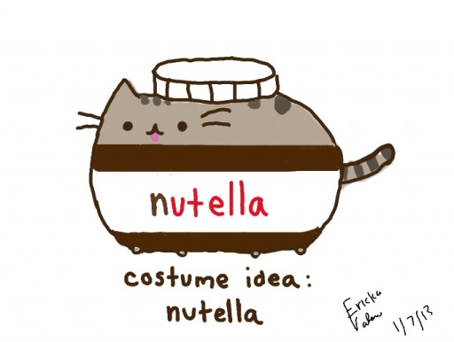 Colors Live - Costume idea: Nutella Pusheen by yumfinite