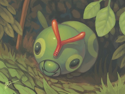 Colors Live - Caterpie by Twarda