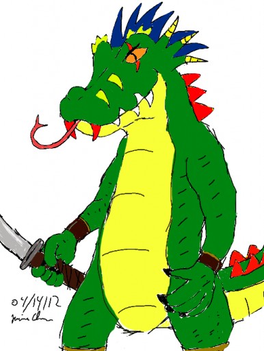Colors Live - Crocodile Digimon - Ultimate/Perfect level by Freelance