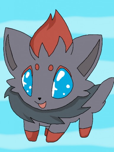 Colors Live - Chibi Zorua by pink9tori