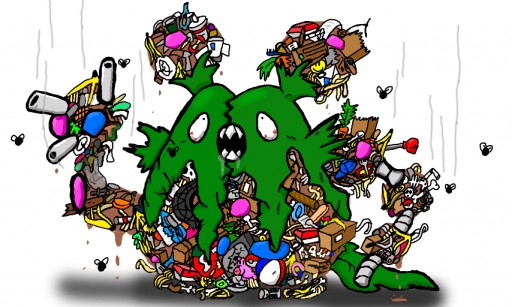 Colors Live - Realistic Garbodor by Gioku