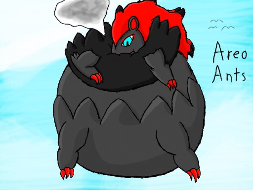 Colors Live - Inflated Zoroark by AreoAnts