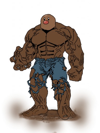 Colors Live - Diglett's real body! by Xx epic shadow xX