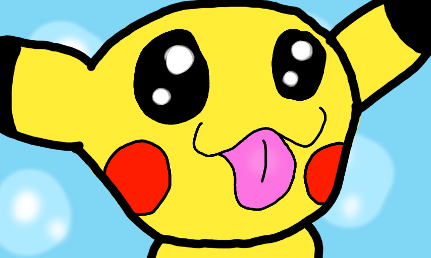 Colors Live - Derpy Pikachu by downwithcis