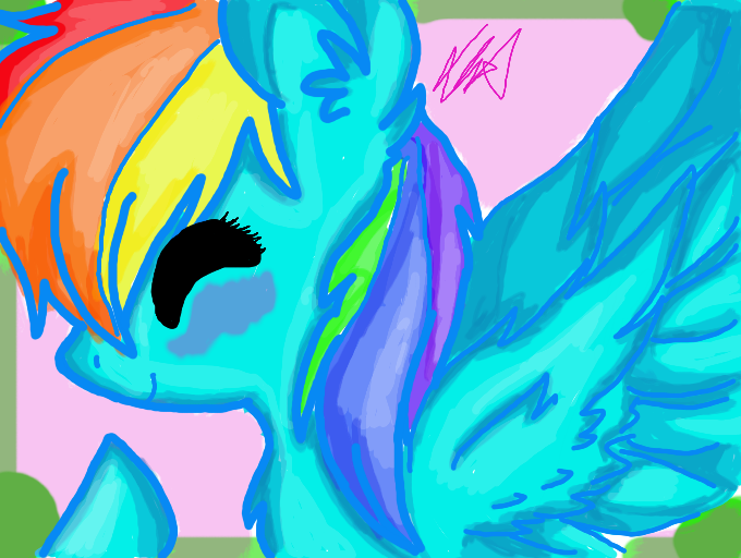 Colors Live - Rainbow Dash by OceanGem