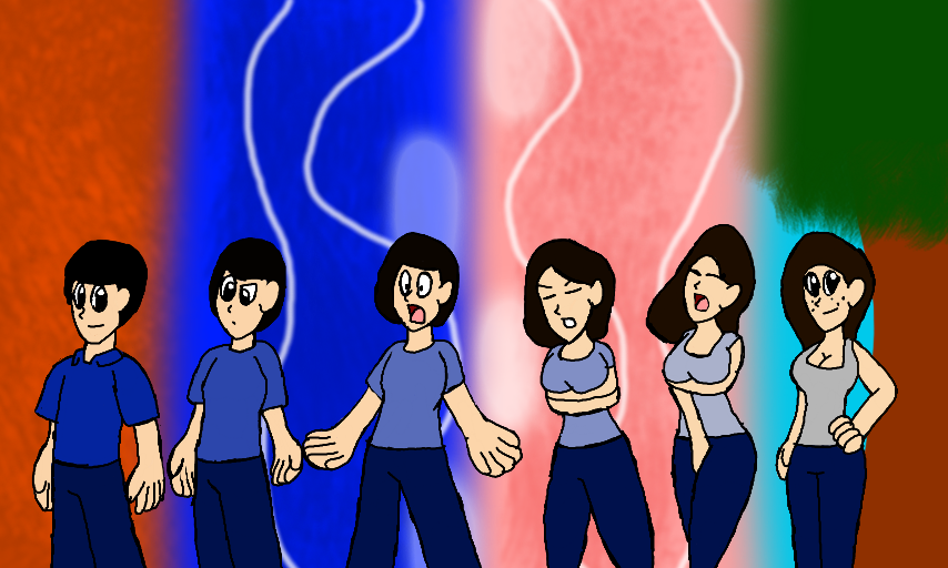 Colors Live - Art trade with Tgtf's by Klonoahedgehog