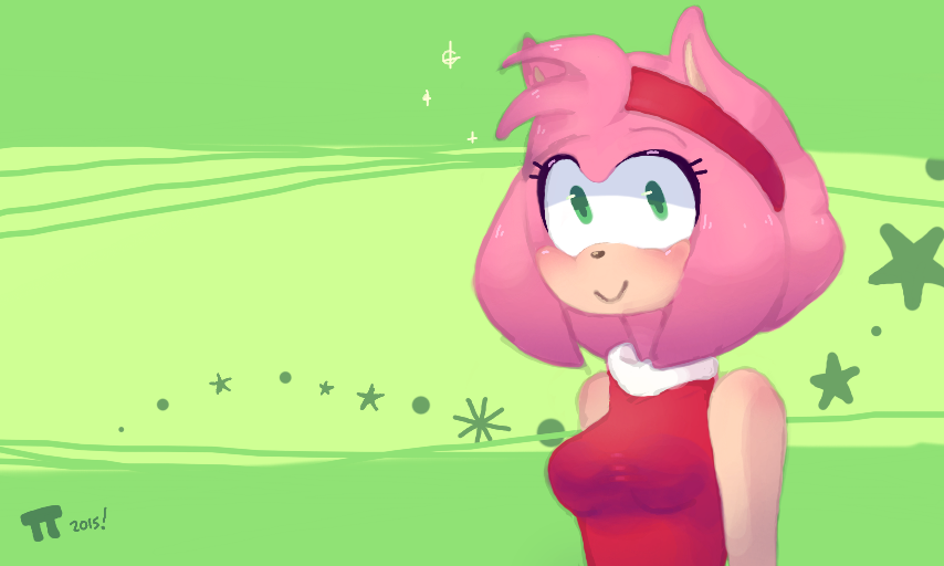 Colors Live - amy rose by sen-pi