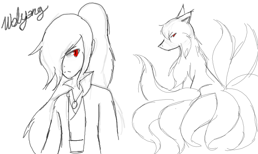 Colors Live - Human & fox form by Frosted Forest