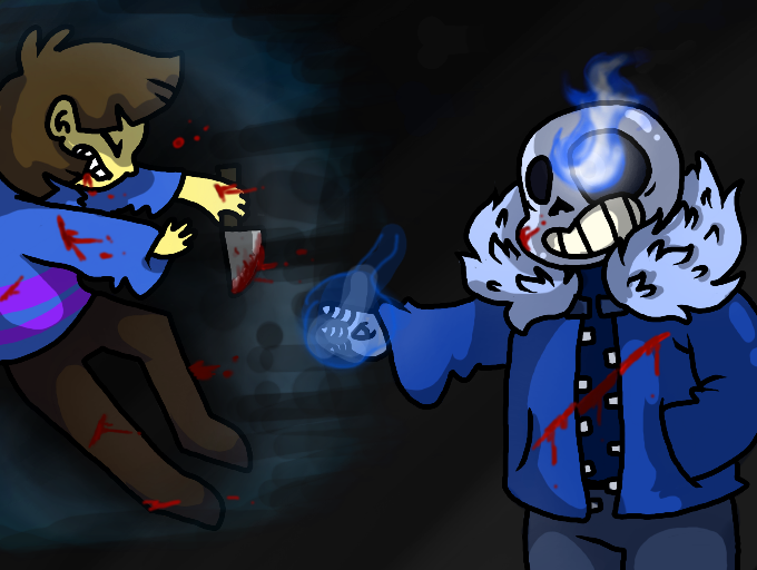 Colors Live - Sans Battle by CrazyBones