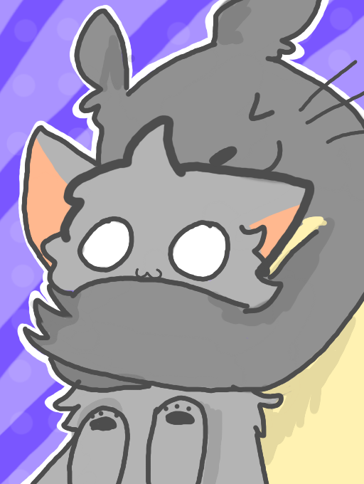 Colors Live - Big floof hugging smol floof. by DarkIcarus