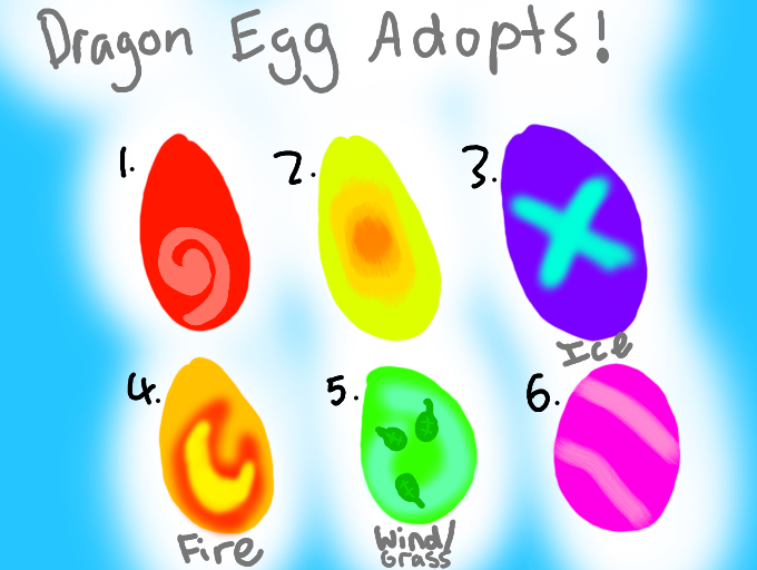 Colors Live - Dragon Egg Adopts! OPEN by Magifoofa