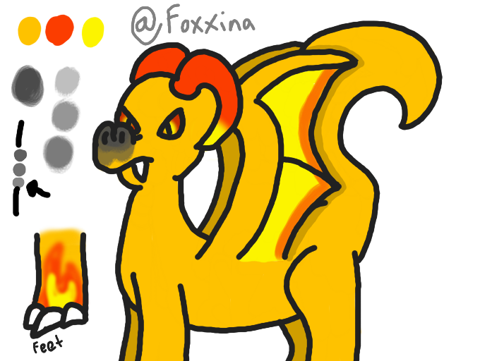 Colors Live - Dragon Adopt 4 by Magifoofa