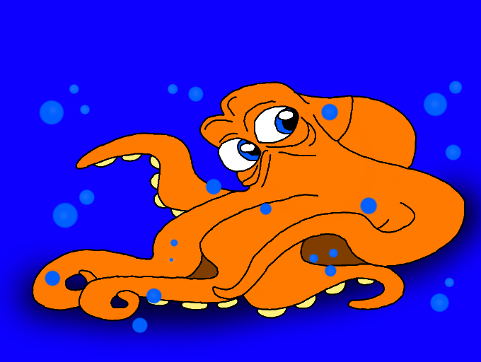 Colors Live - Hank The Octopus by Bonsai_Potted_Boy